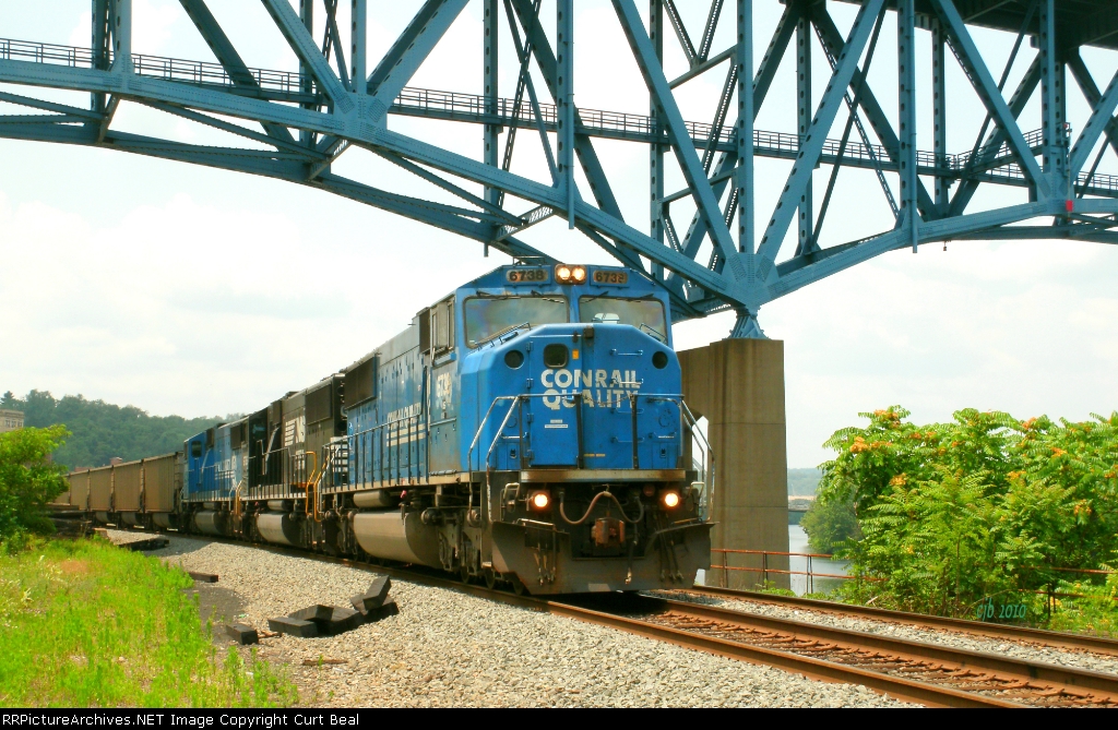 NS 6738, former Conrail